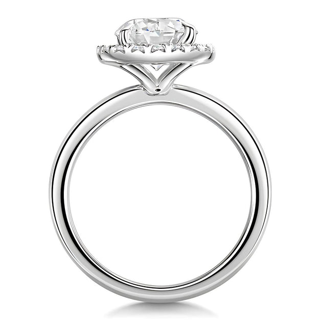 Talon Setting Lab Grown Diamond Halo Ring – FANCI Fine Jewellery