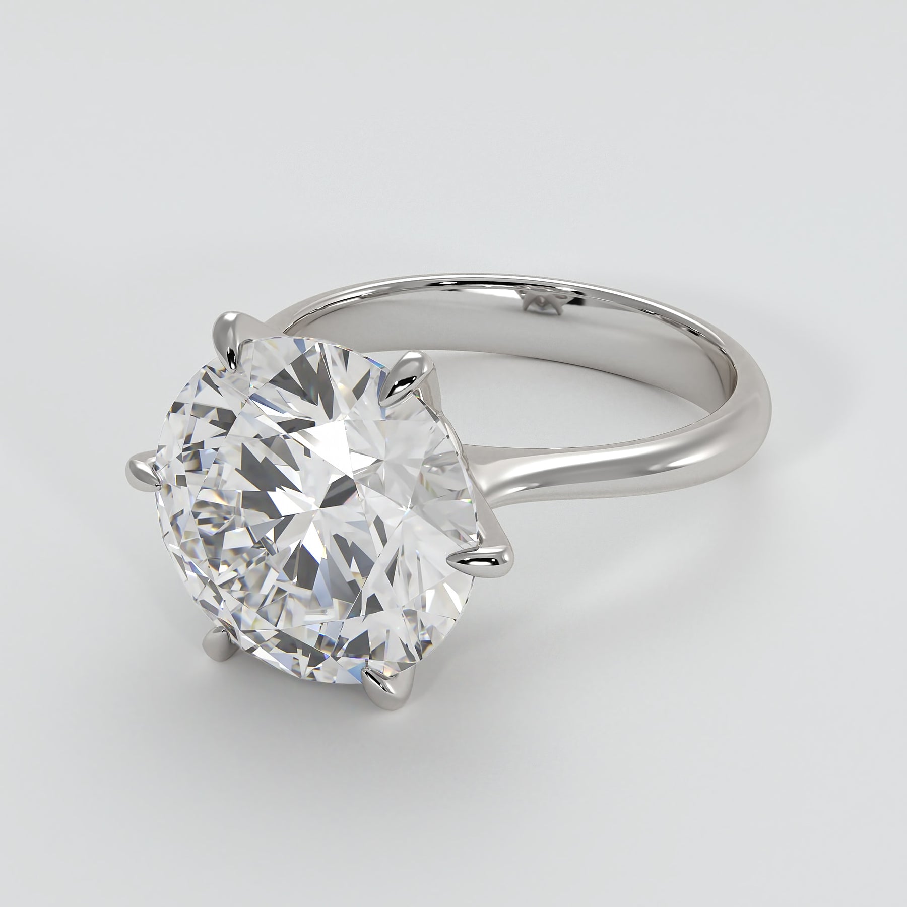 Fire Solitaire Engagement Ring – FANCI Fine Jewellery