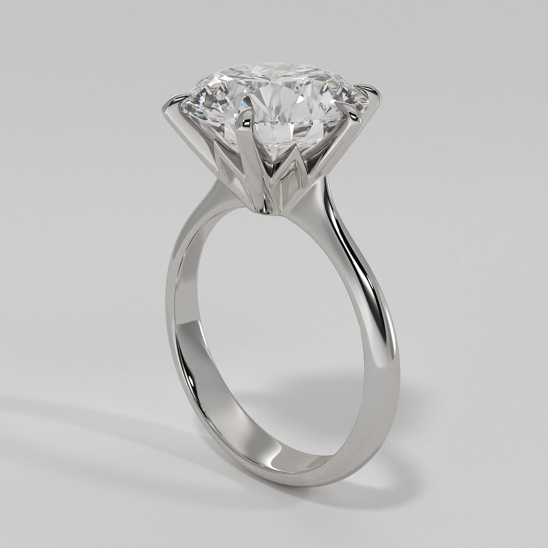 Fire Solitaire Engagement Ring – FANCI Fine Jewellery